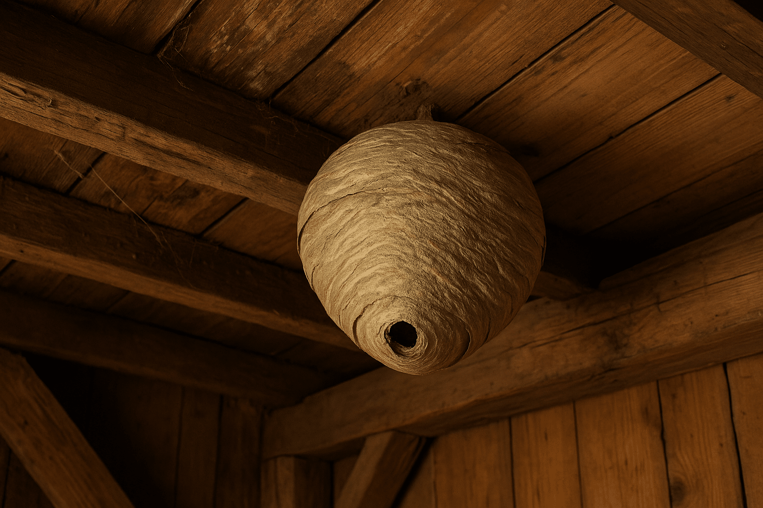 Ta bort getingbo – Själv eller med hjälp av proffs