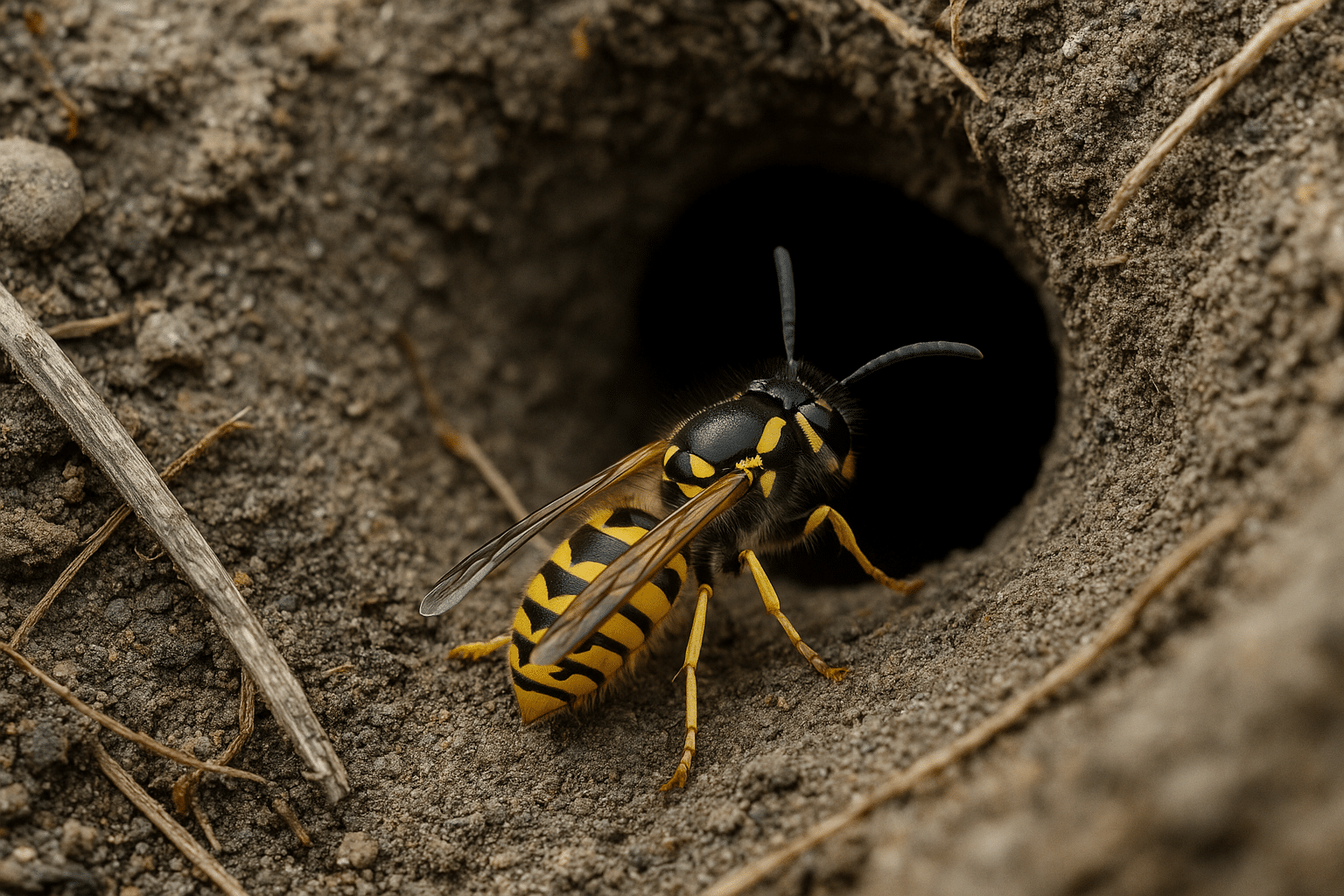 Ta bort getingbo – Själv eller med hjälp av proffs